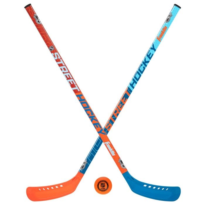 Franklin Sports NHL Future Champs Kids 2 Player Street Hockey Sticks ...