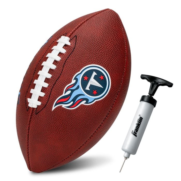 Franklin Sports NFL Tennessee Titans Football - Youth Junior Size ...