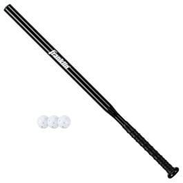 Franklin Sports MLB Baseball Training Bat + Balls - Thin Stick Training ...